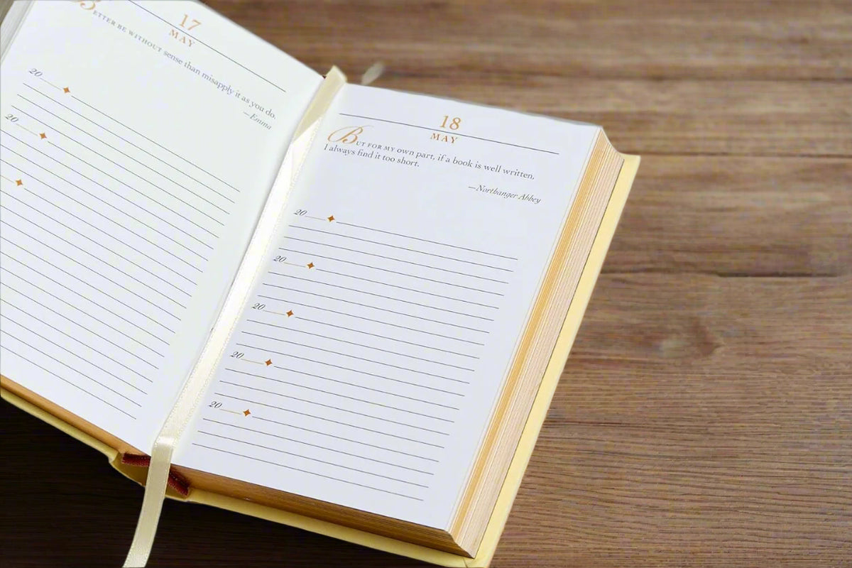 Jane-a-Day 5 Year Journal | thejaneaustenshop.co.uk