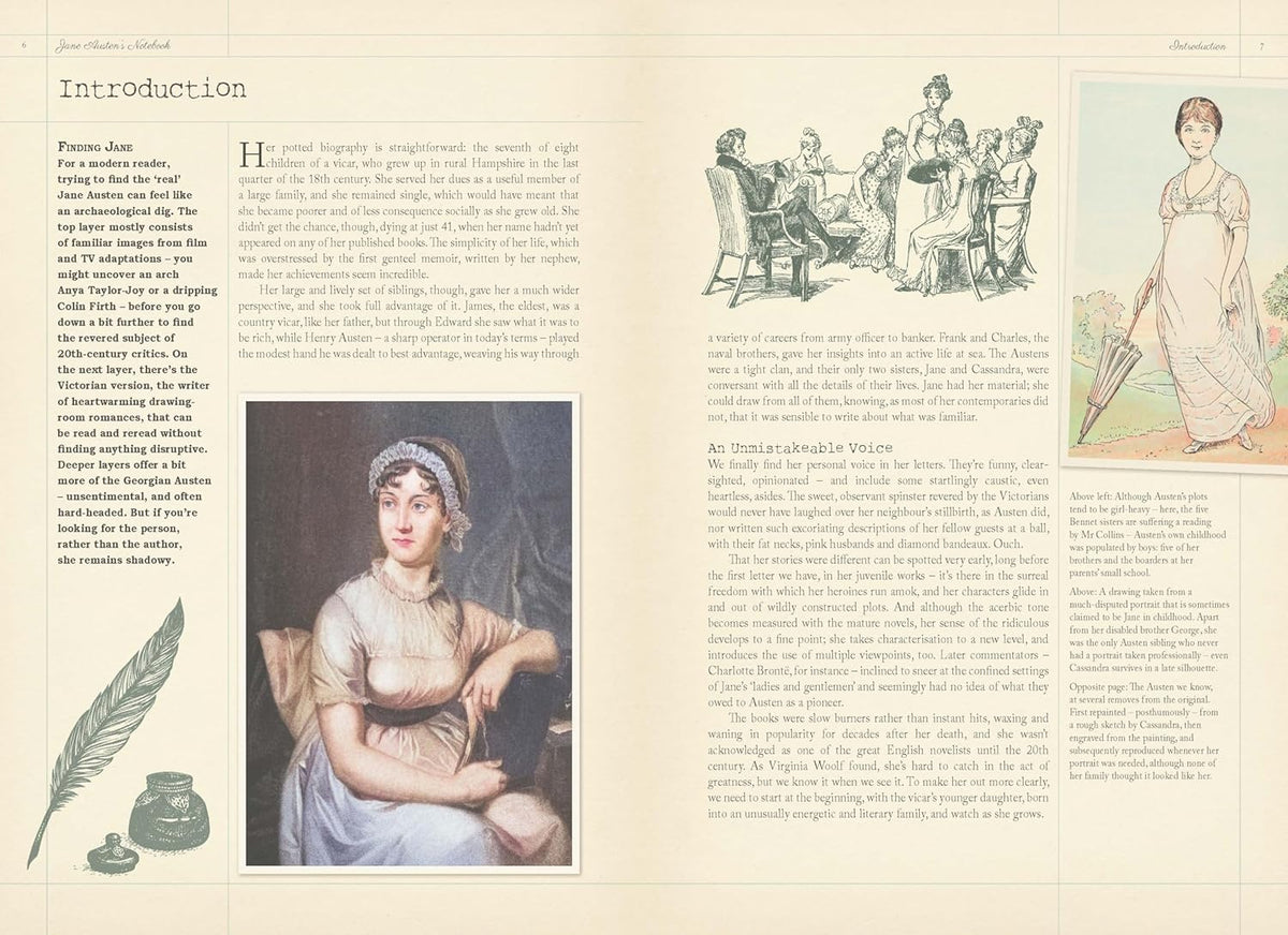Jane Austen's Notebook - The Life, Times and Writings of Jane Austen ...
