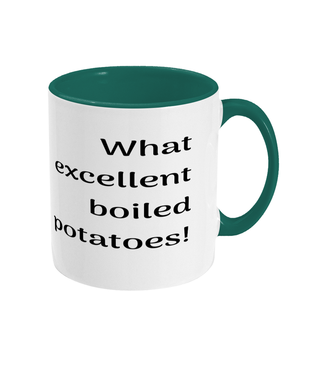 Excellent Boiled Potatoes Mug | thejaneaustenshop.co.uk