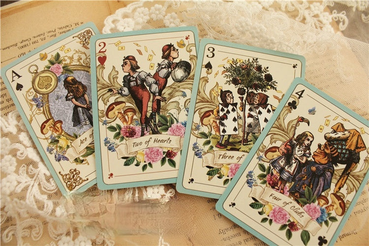 Alice In Wonderland Playing Cards | thejaneaustenshop.co.uk