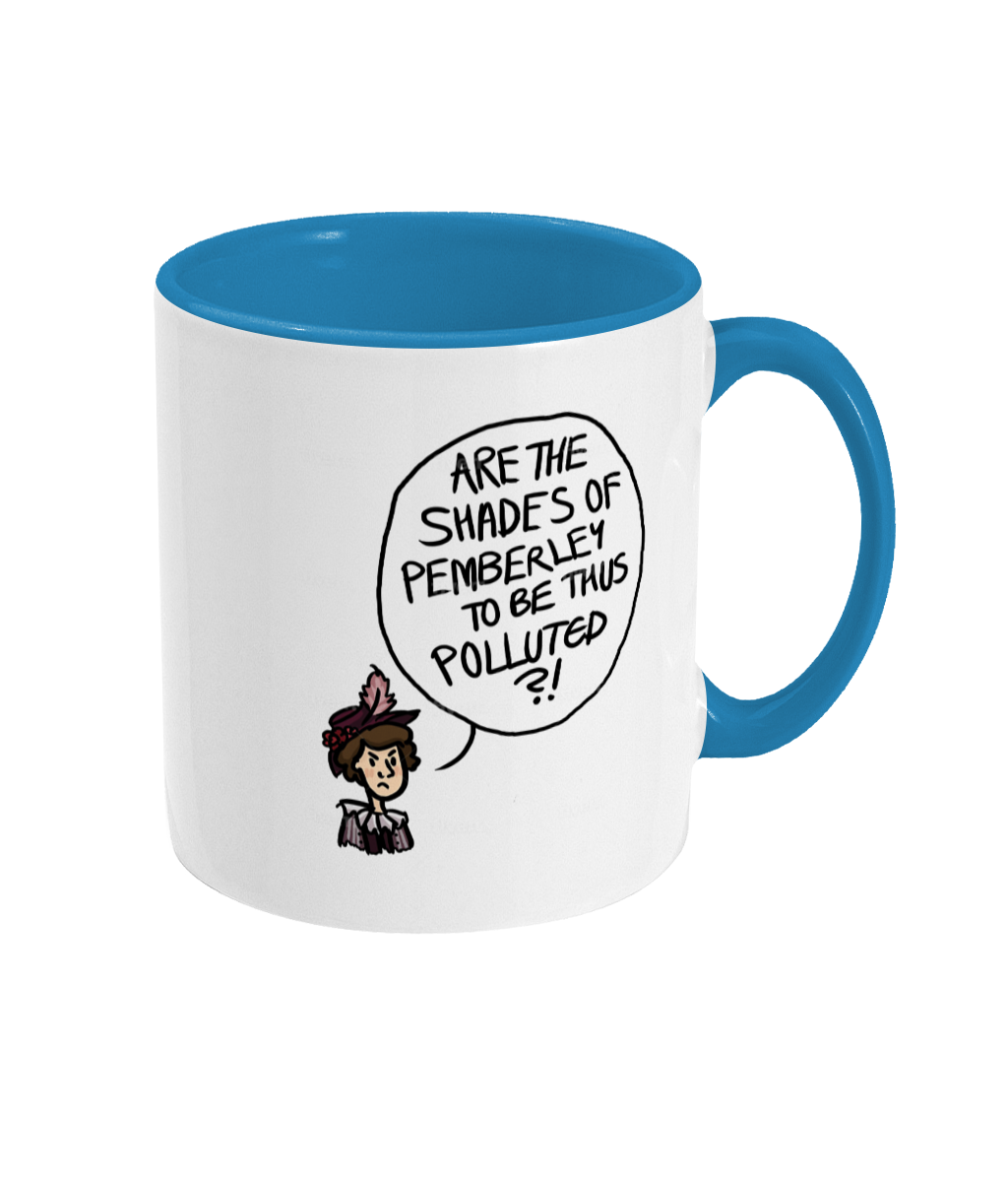 Shades of Pemberley Mug | thejaneaustenshop.co.uk
